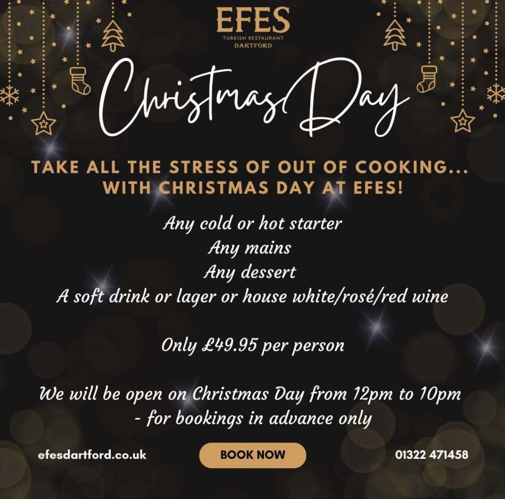 Efes Dartford | Turkish Restaurant in the centre of Dartford